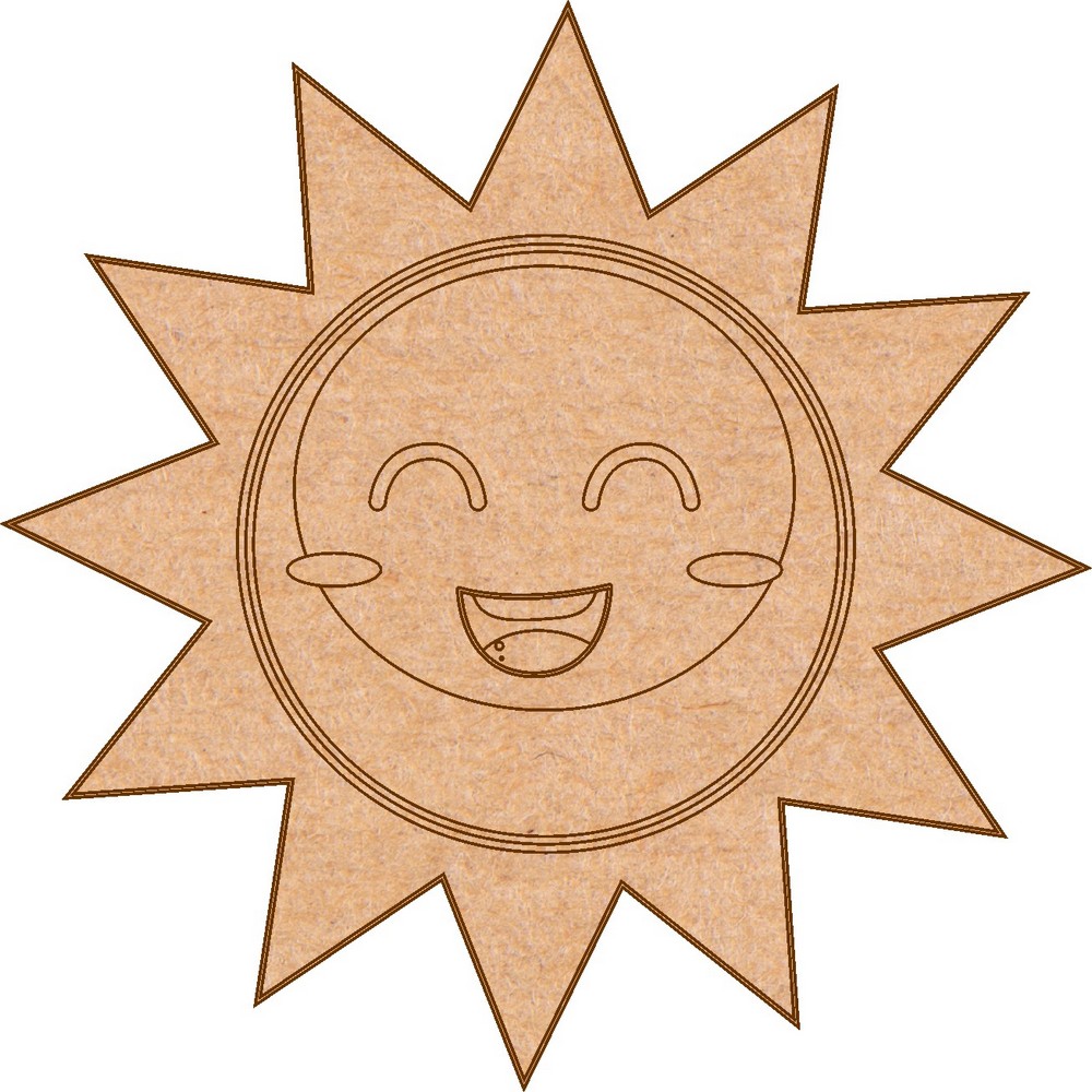 Sun fridge magnet – Designer Desk